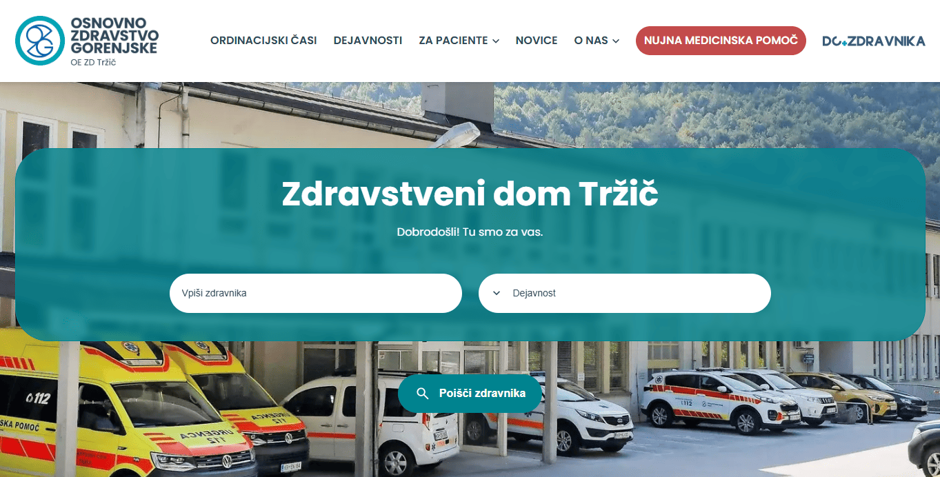 Dobrodošli na naši novi spletni strani! - Tržič - OZG